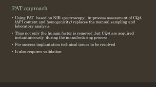 Process analytical technology | PPTX