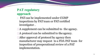 Process anaytical technology | PPT