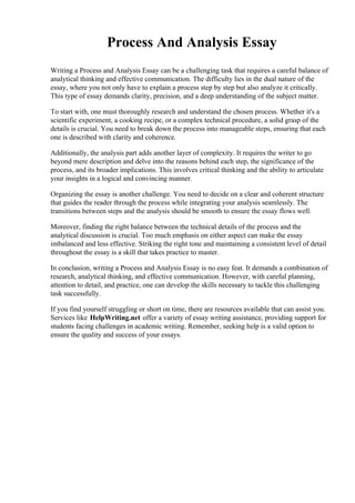 Process And Analysis Essay.pdf