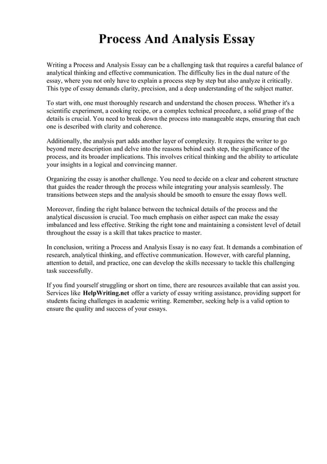 Process And Analysis Essay.pdf