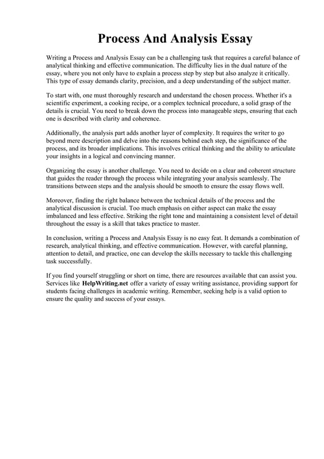 Process And Analysis Essay.pdf