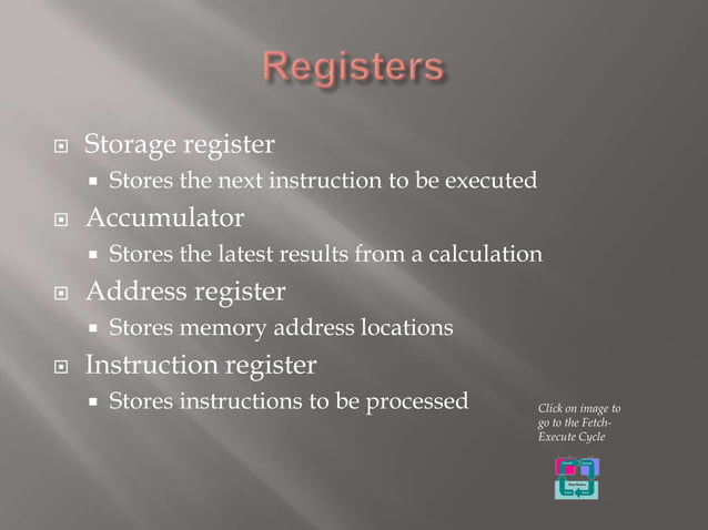 Process & Control Hardware plus fetch-execute cycle | PPTX