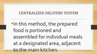 Process and delivery of prepared meals | PPTX