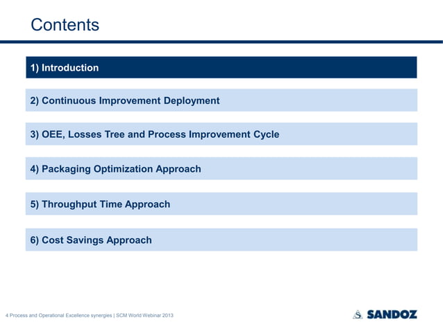 Process and operational excellence synergies | PPT