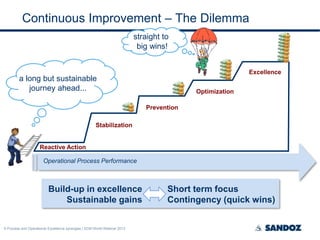 Process and operational excellence synergies | PPT