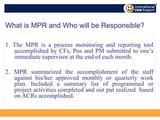 Process and outcome monitoring guildline sang | PPT