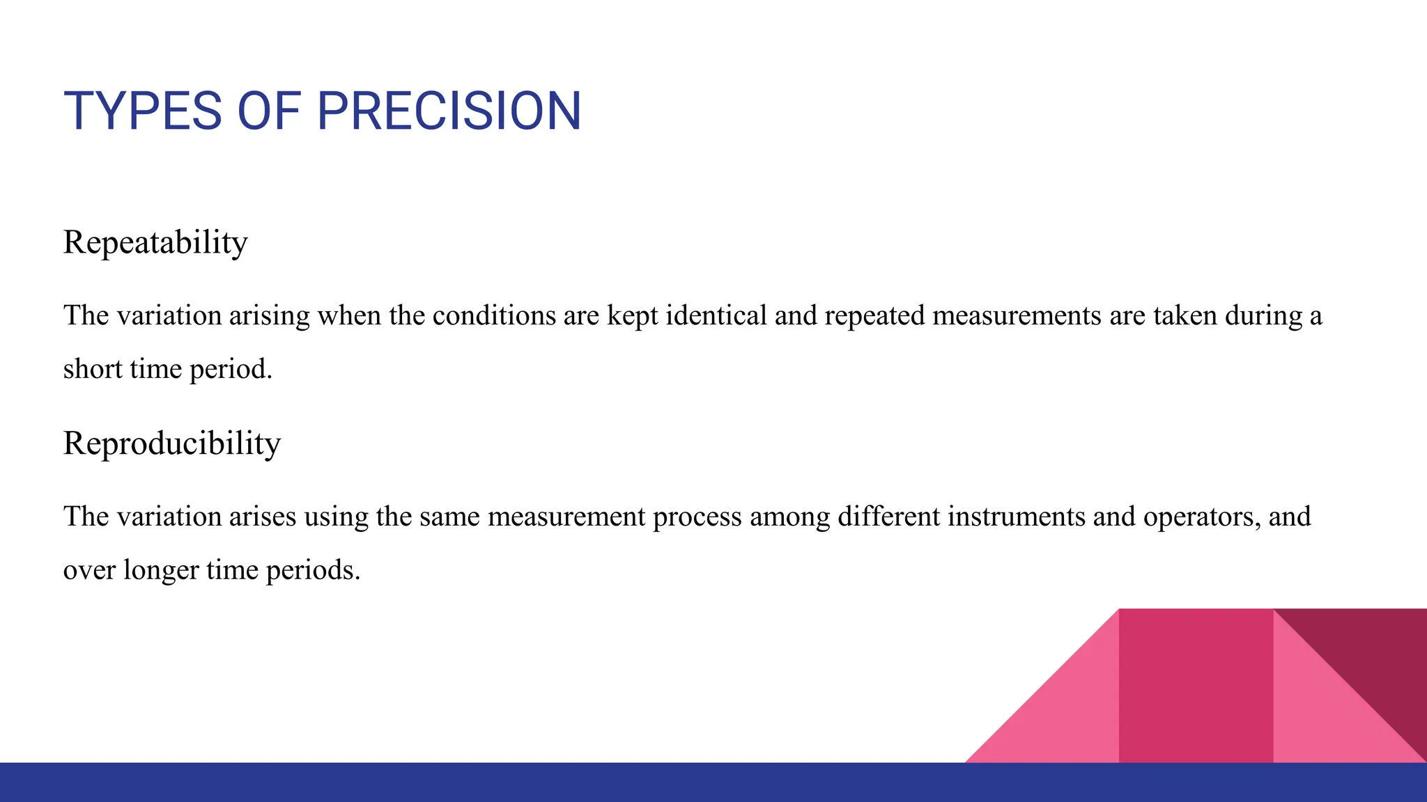 Process and precision in research types and examples.pptx