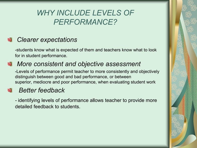 Process and product performane-based assessment | PPTX | Educational ...