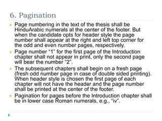 Process and structuring the report | PPTX