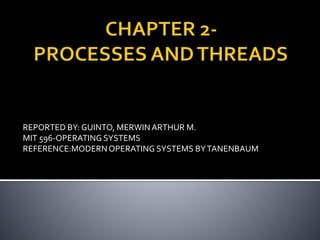 Process and threads | PPTX