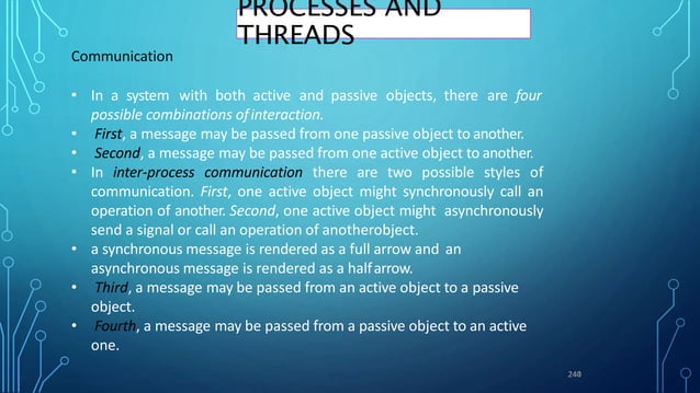 Process and threads | PPTX | Operating Systems | Computer Software and Applications