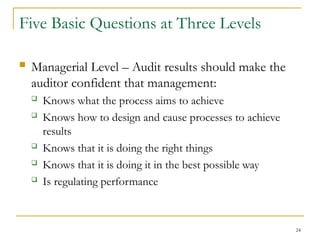 Process Approach to Internal Auditing.ppt | Business | Business and Finance