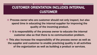 Process Approach in Total Quality Management | PPTX