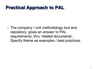 Process asset library as process improvement and knowledge sharing tool ...
