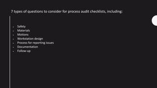 Process audit by Sougata Pal | PDF