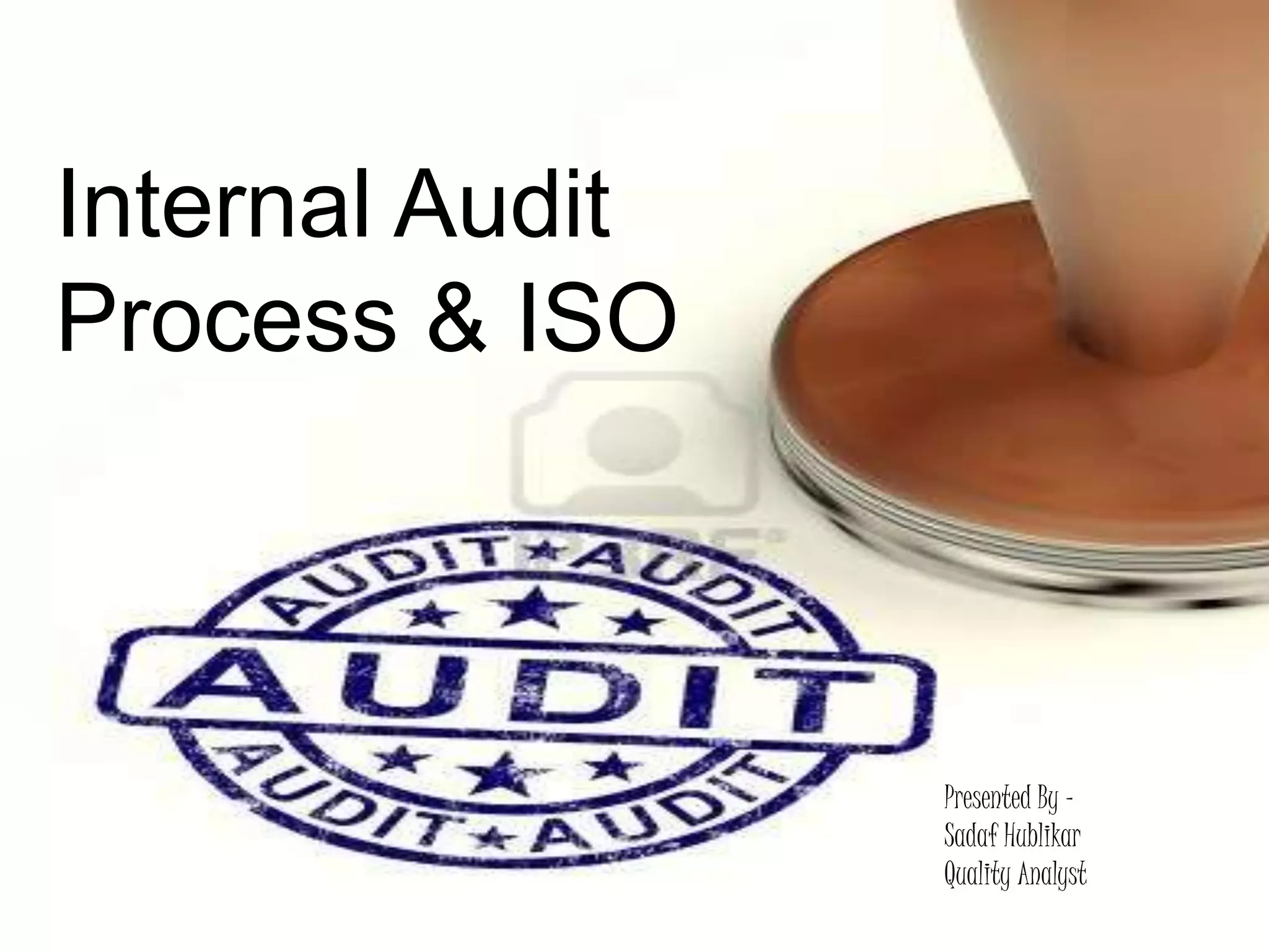 Process Audit and ISO | PPTX