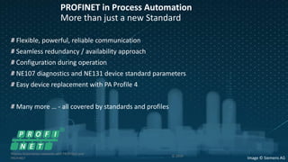 Process automation networks with PROFIBUS and PROFINET - Karsten Schneider, PI Chairman | PDF