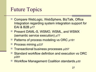 Process aware information systems | PPT