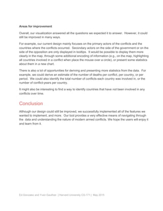 Harvard CS­171 (Data Visualization) Final Project | PDF