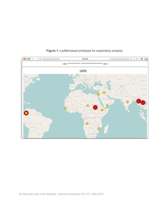 Harvard CS­171 (Data Visualization) Final Project | PDF