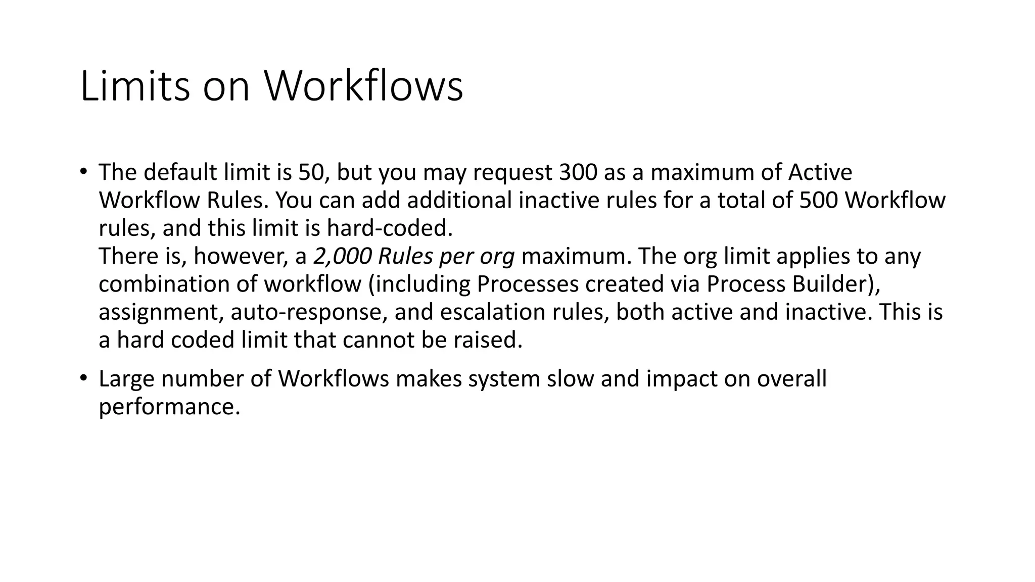 Salesforce Process builder Vs Workflows | PPT Salesforce Process builder Vs Workflows | PPT