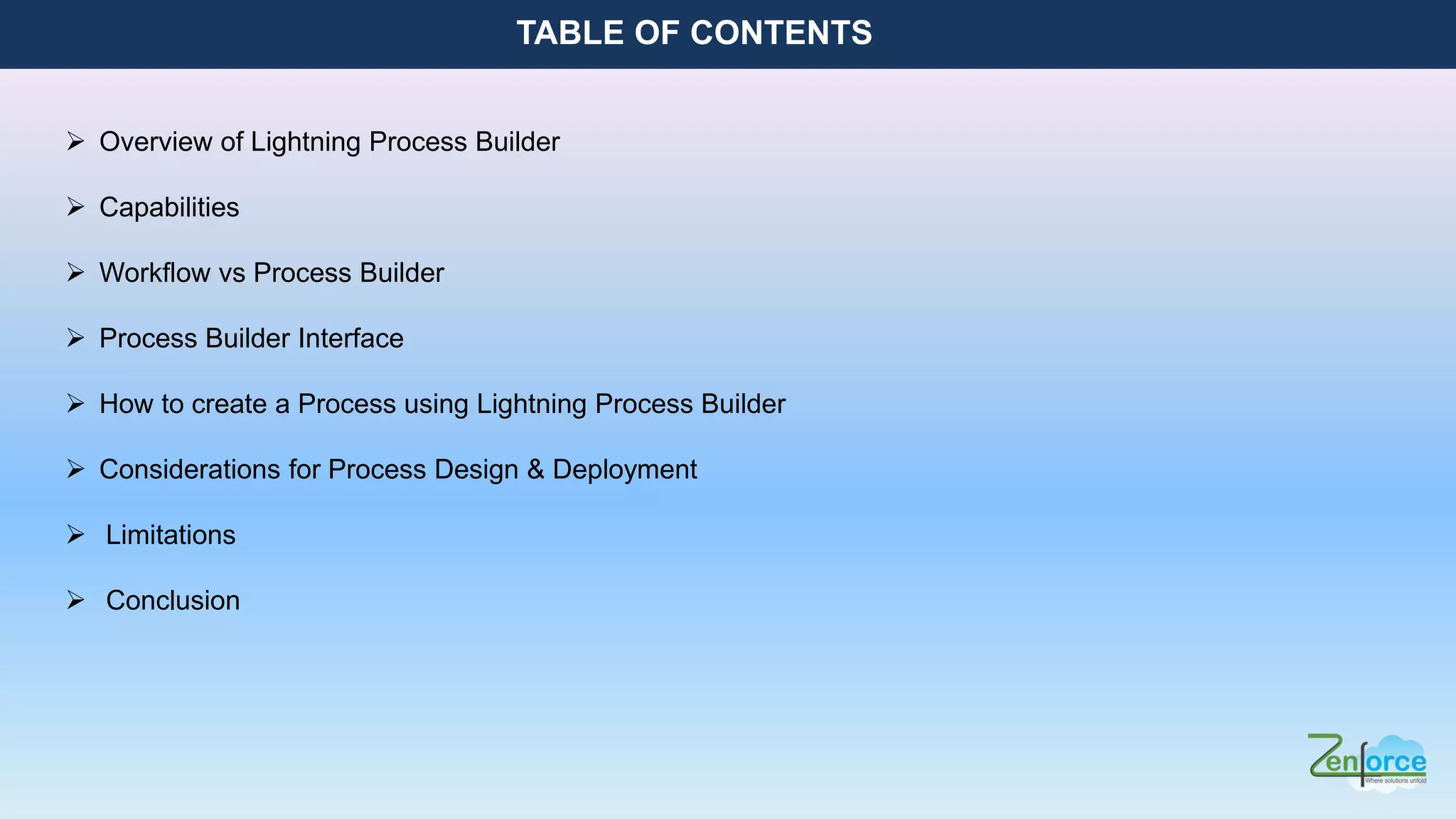 Salesforce Lightning Process builder | PPT