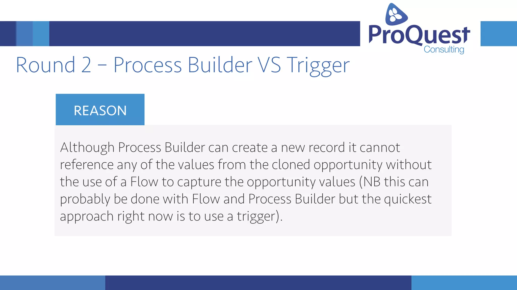 Process builder vs Triggers | PPT