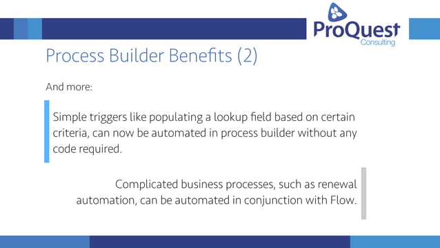 Process builder vs Triggers | PPT | Free Download