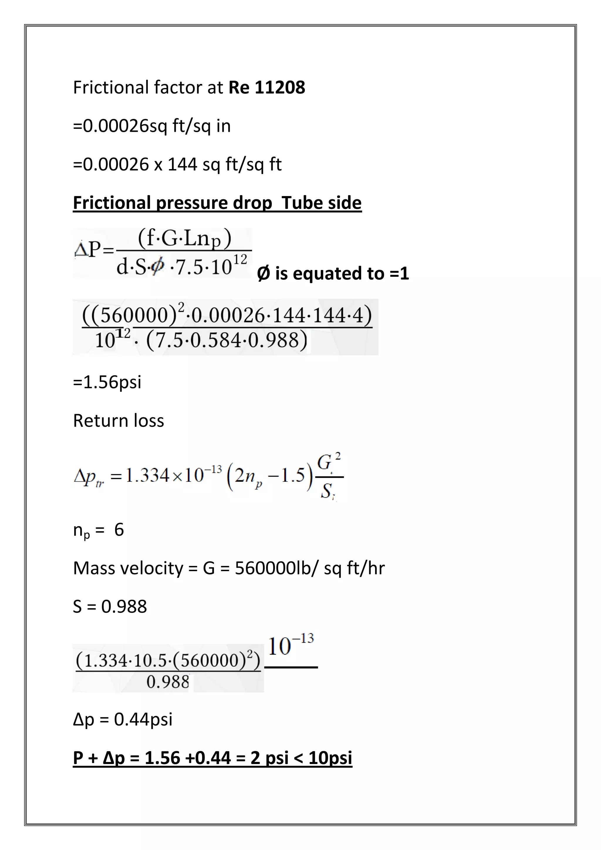 Process calculation condensation | PDF