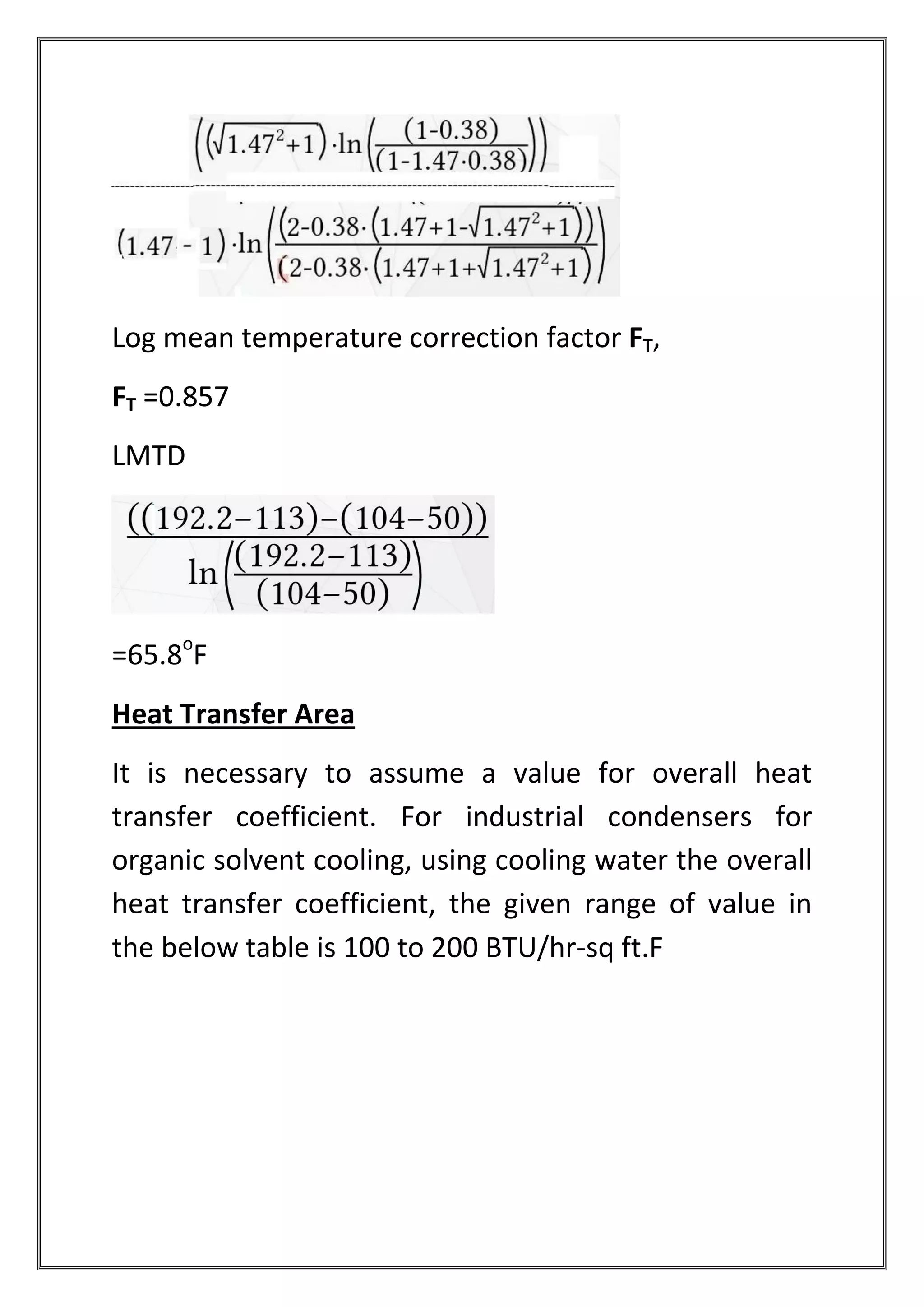 Process calculation condensation | PDF