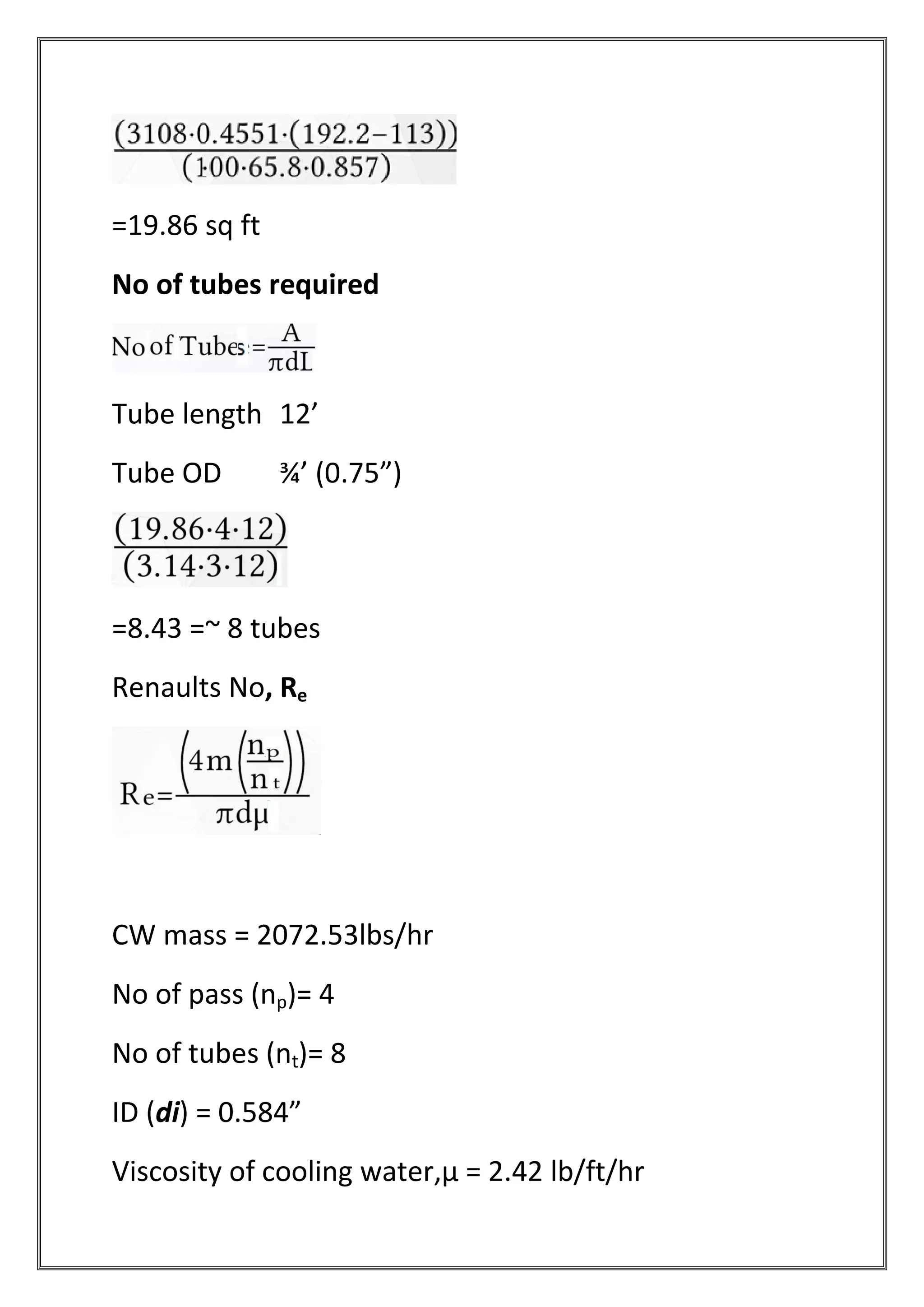 Process calculation condensation | PDF
