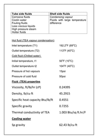 Process calculation condensation | PDF