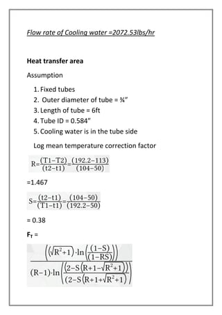 Process calculation condensation | PDF