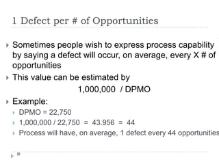 Process Capability | PPTX