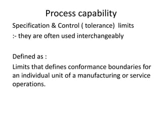 Process capability | PPTX
