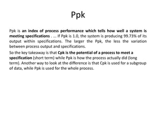 Process capability | PPTX