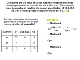 Process Capability.ppt related to quality | PPT