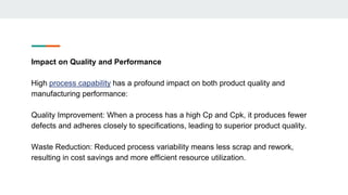 Process Capability: A Key to Quality and Performance in Manufacturing ...