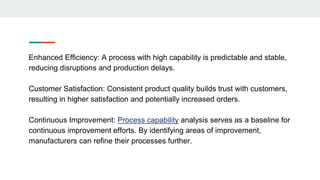 Process Capability: A Key to Quality and Performance in Manufacturing | PPT