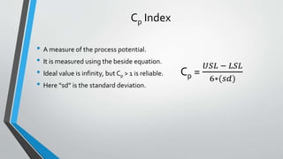 Process capability analysis | PPTX