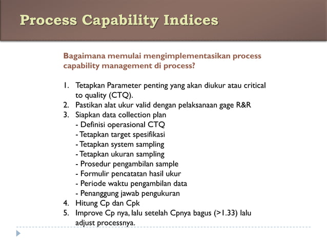 Process capability awareness may 2018 | PPT