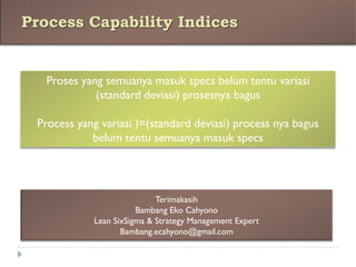 Process capability awareness may 2018 | PPT