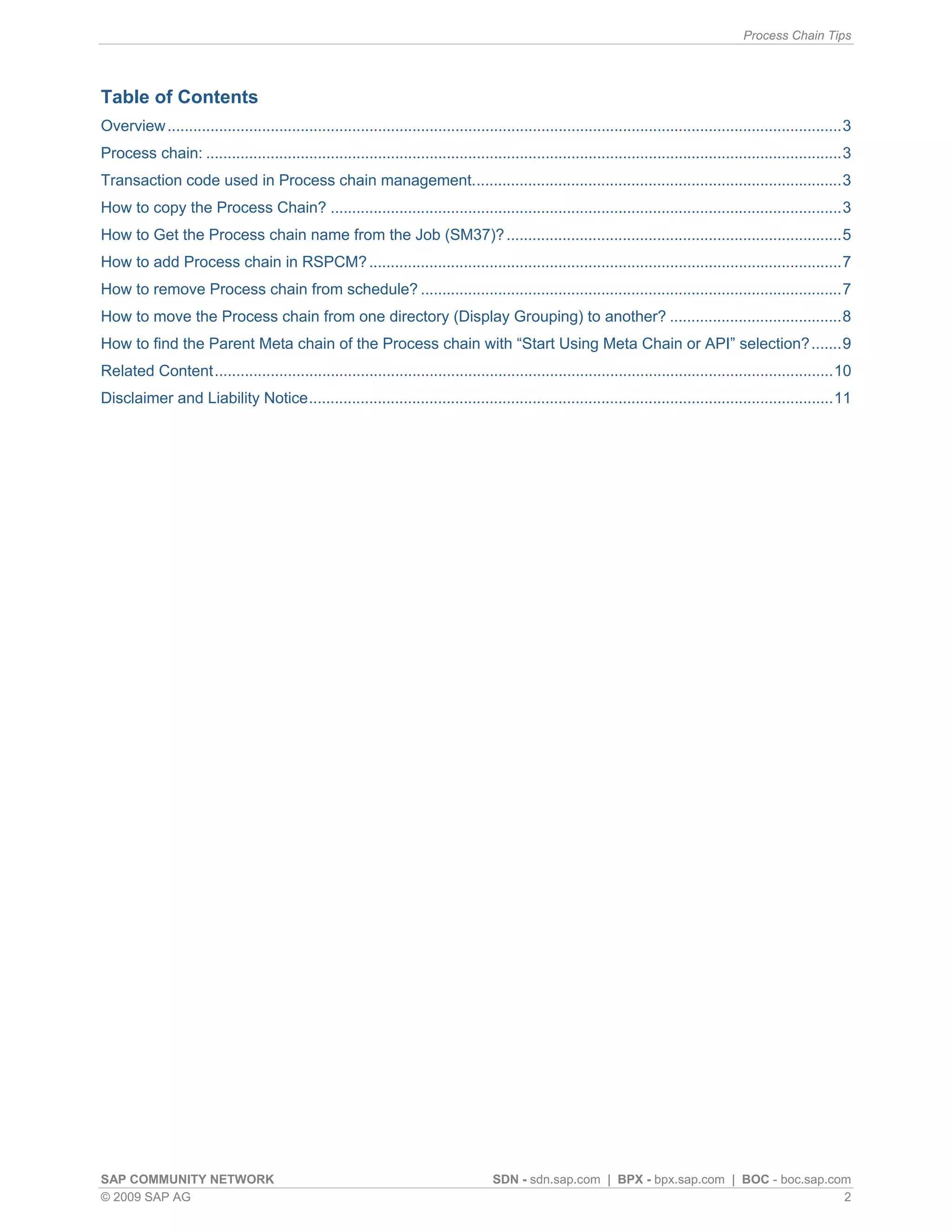 Process chain | PDF