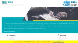 Process Change Proposal PowerPoint Presentation Slides | PPT
