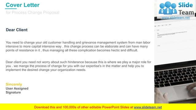 Process Change Proposal PowerPoint Presentation Slides | PPT