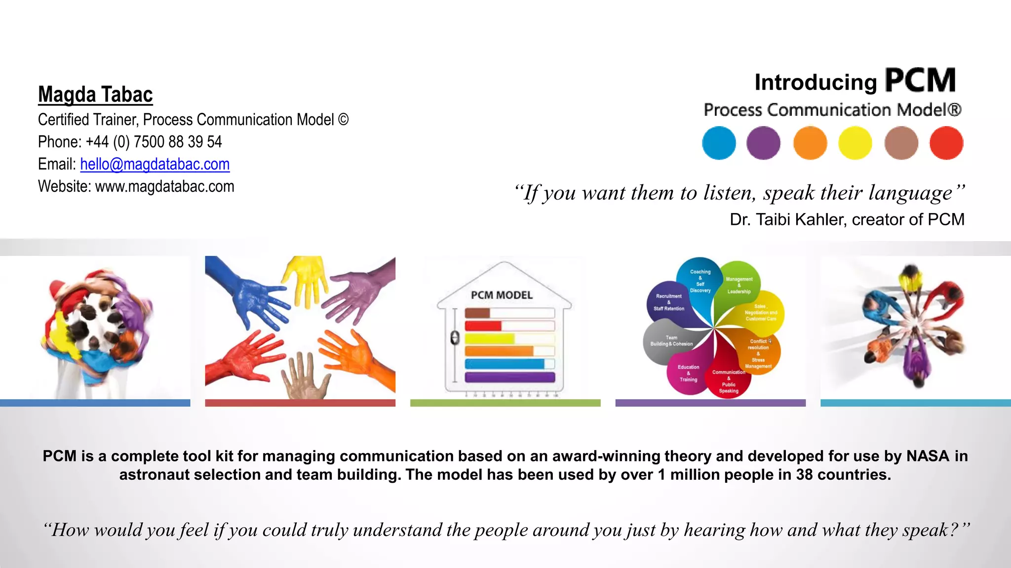 Process Communication Model - Magda Tabac | PDF