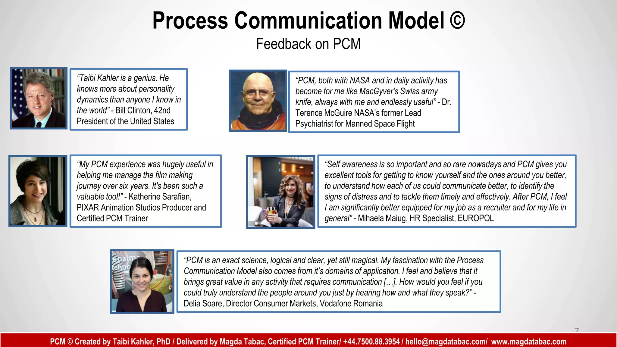 Process Communication Model - Magda Tabac | PDF