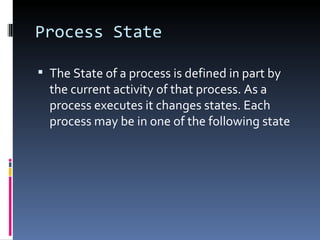 Process concept | PPT