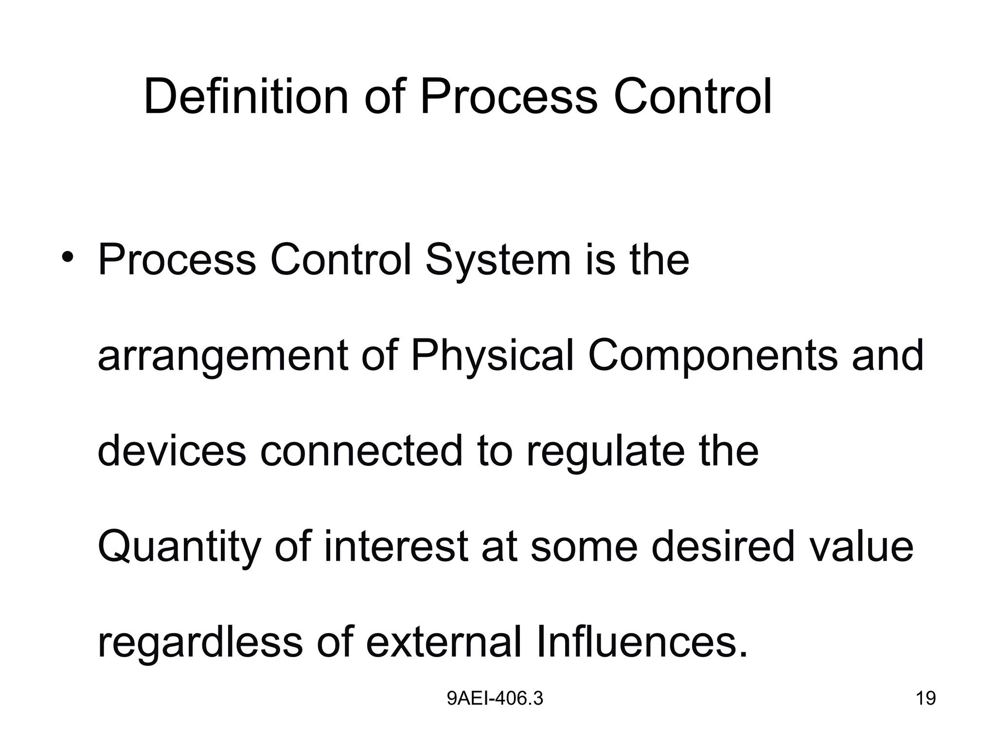 Process control | PPT