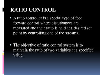 Process control- Ratio and inferential control | PPTX | Internet of ...